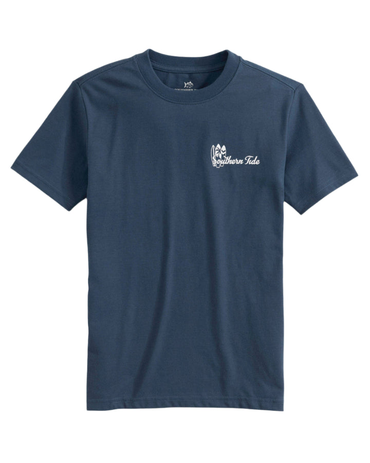 Youth Surf Excursion SS T-Shirt Aged Denim
